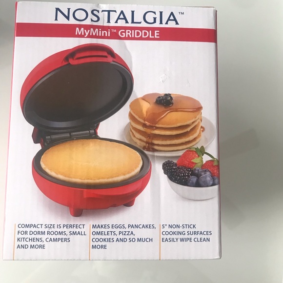 Nostalgia | Kitchen | Nostalgia Mini Griddle | Poshmark